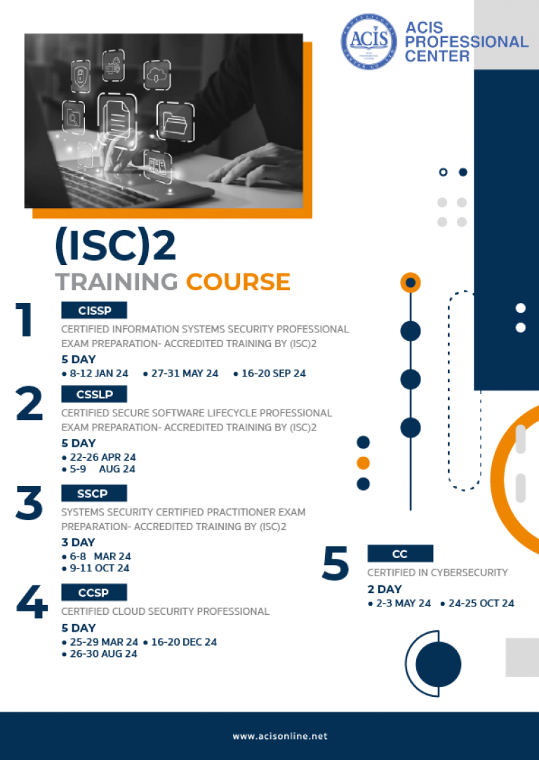 ISC2 Training Course - ACIS Professional Center Co., Ltd.